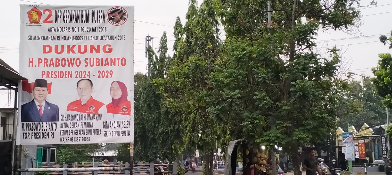 Dukung Prabowo Subianto Presiden, Ormas Gerakan Bumi Putera Sebar ...